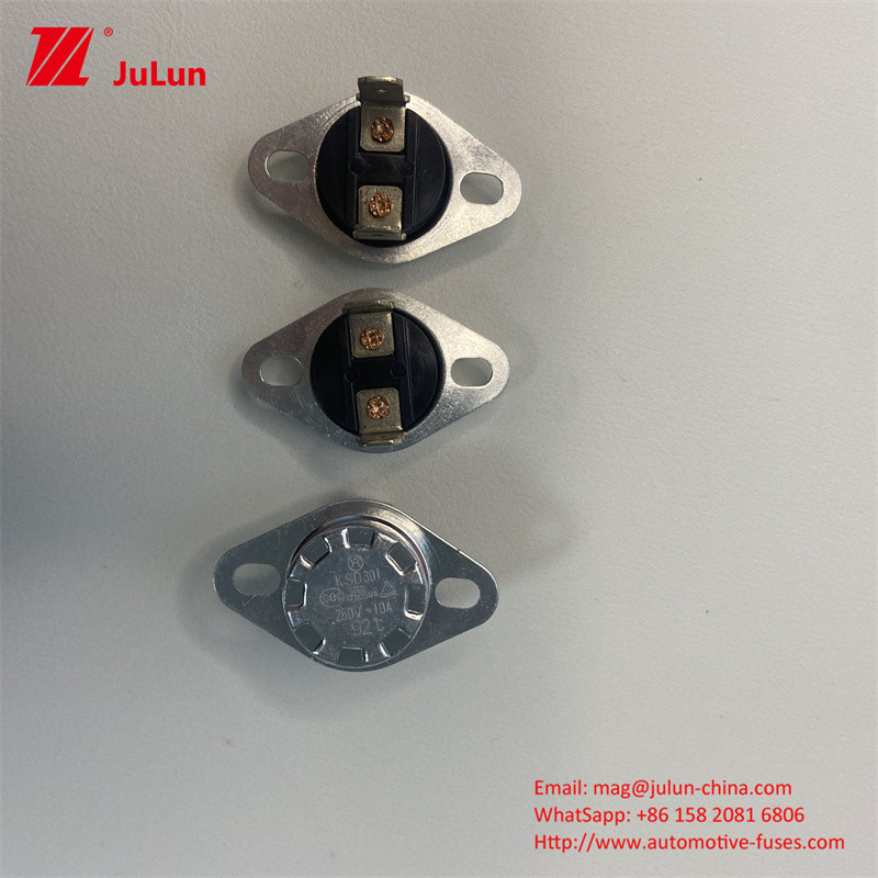 Ksd Bimetallic Thermostat KSD301 Baterai Motor Papan sirkuit